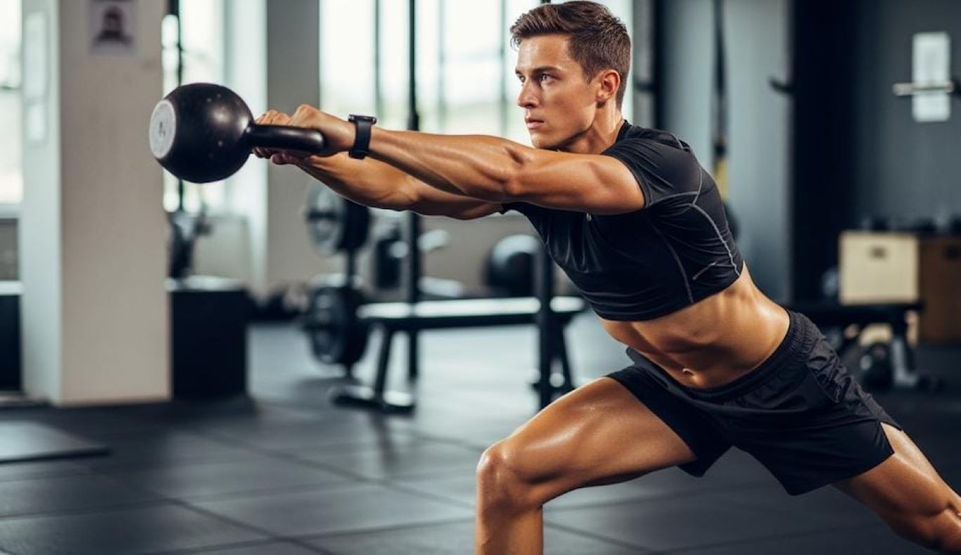 Build Muscle and Burn Fat with This Powerful Kettlebell Routine