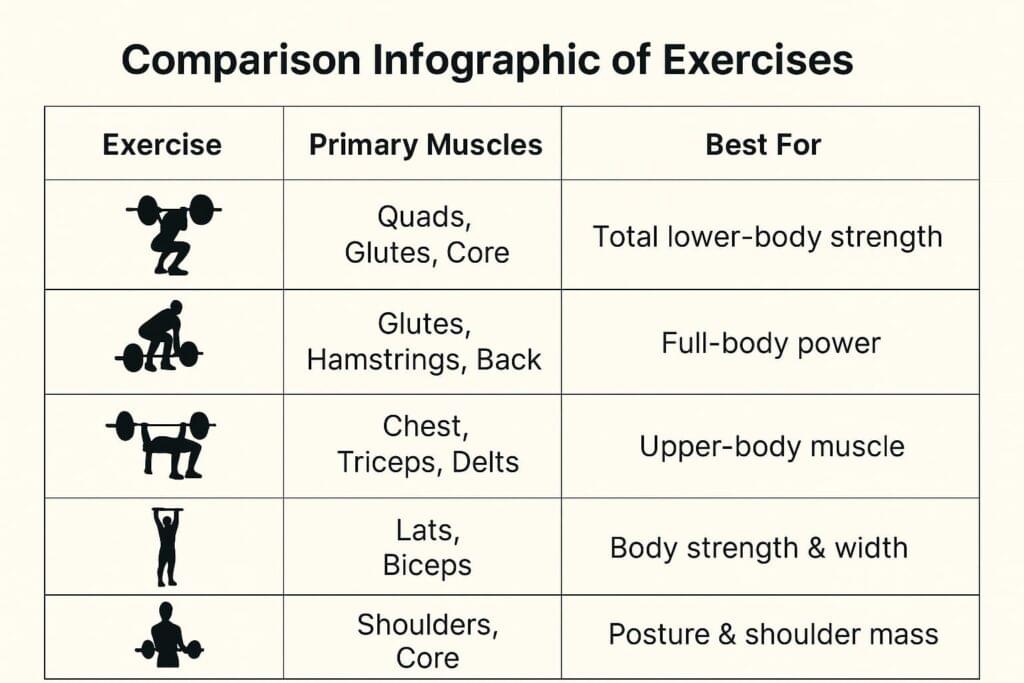 The Best Gym Exercises to Transform Your Fitness
